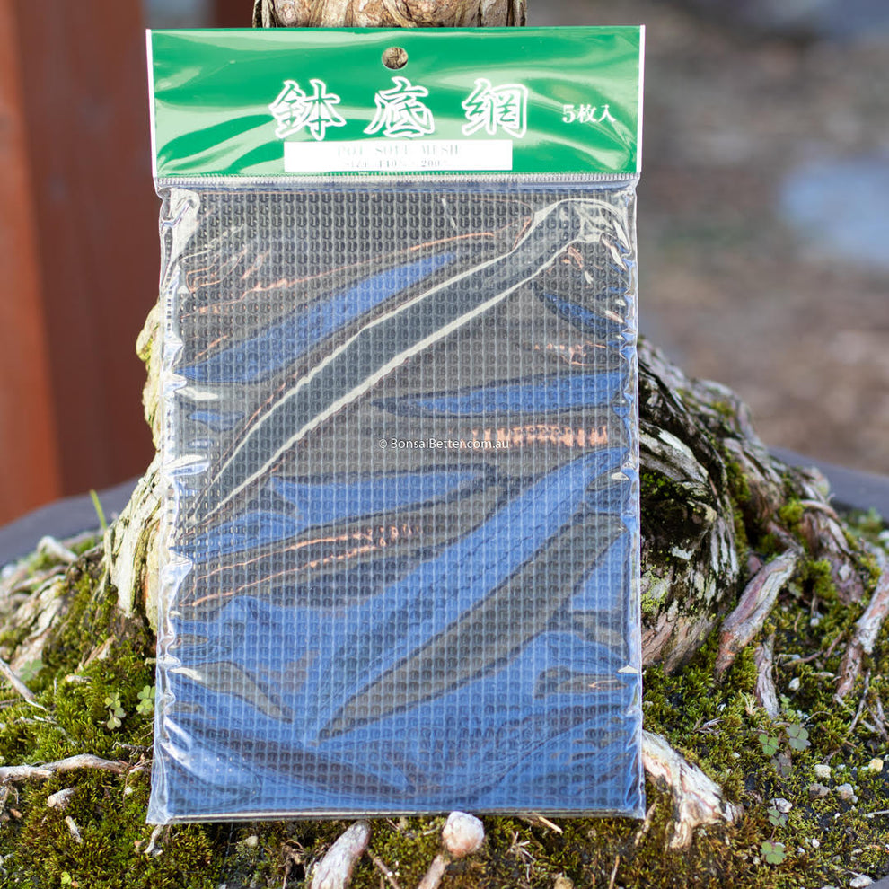 Bonsai Potting Mesh 140mmx200mm 5 Sheet Pack | Kikuwa | Bonsai Better